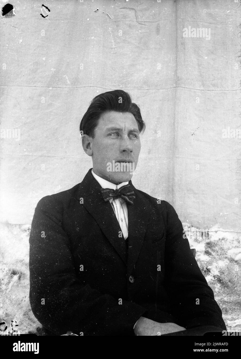 Unknown man. Okänd man Stock Photo - Alamy