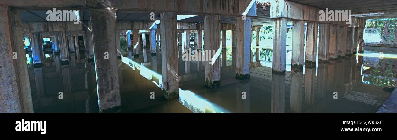 The stopped construction of an industrial enterprise, "Frozen ...