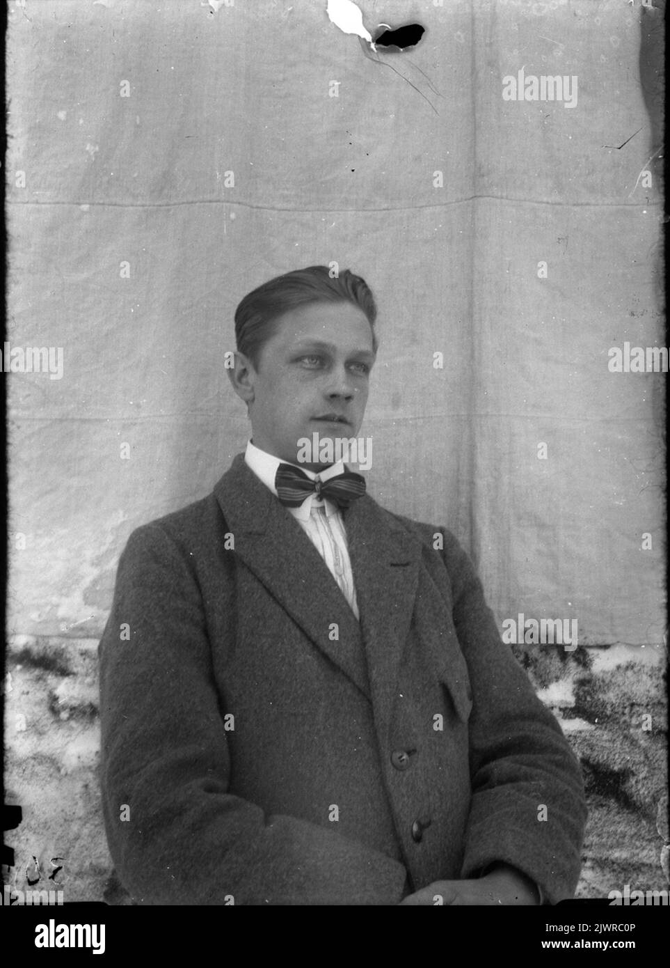 Unknown man. Okänd man Stock Photo - Alamy