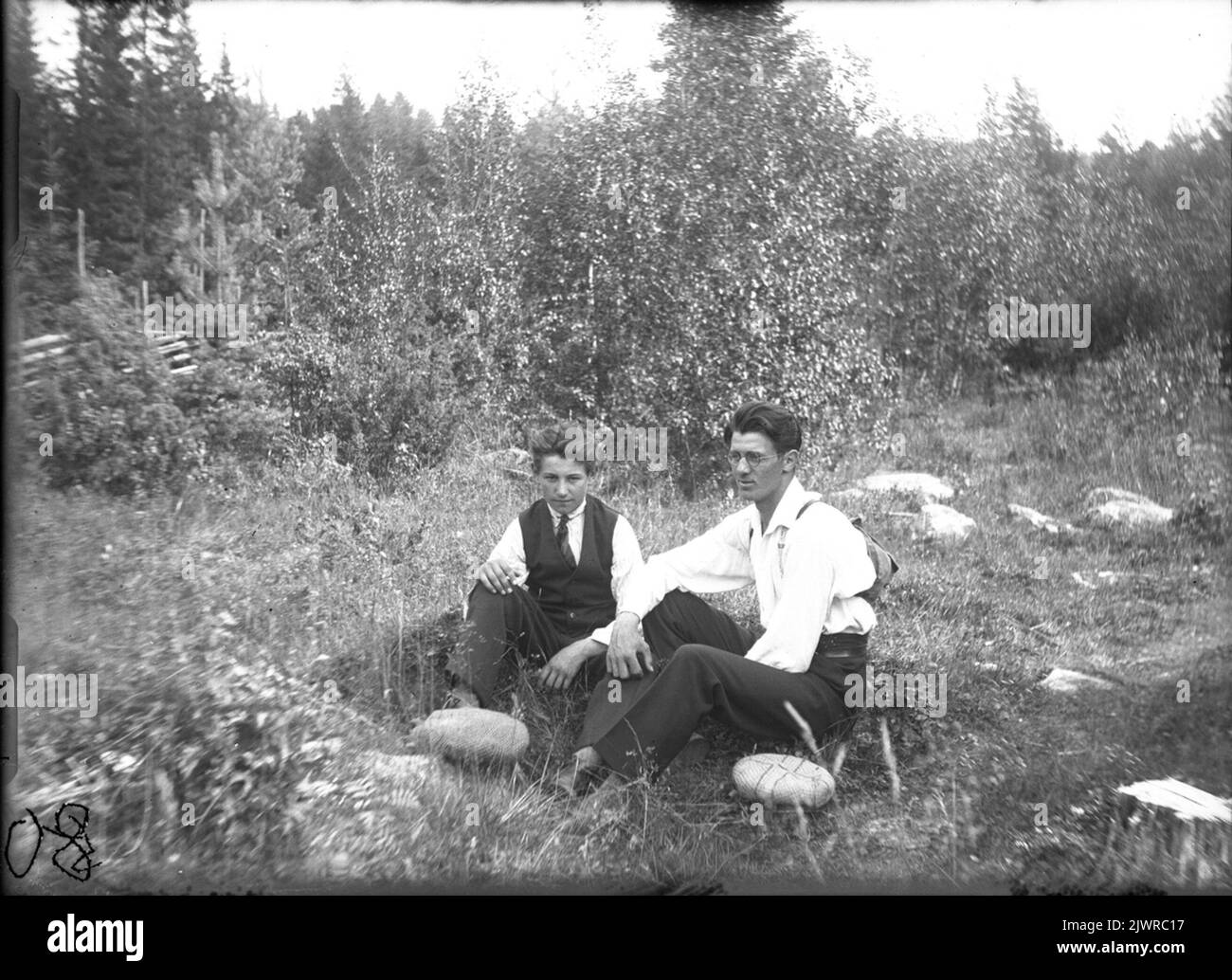 Unknown men. Okända män Stock Photo - Alamy