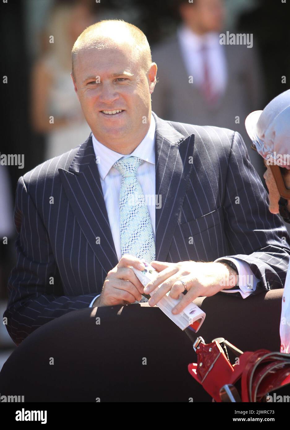 Danny O'Brien after Keep Cool had a win in race 2 the Jeune Handicap on ...