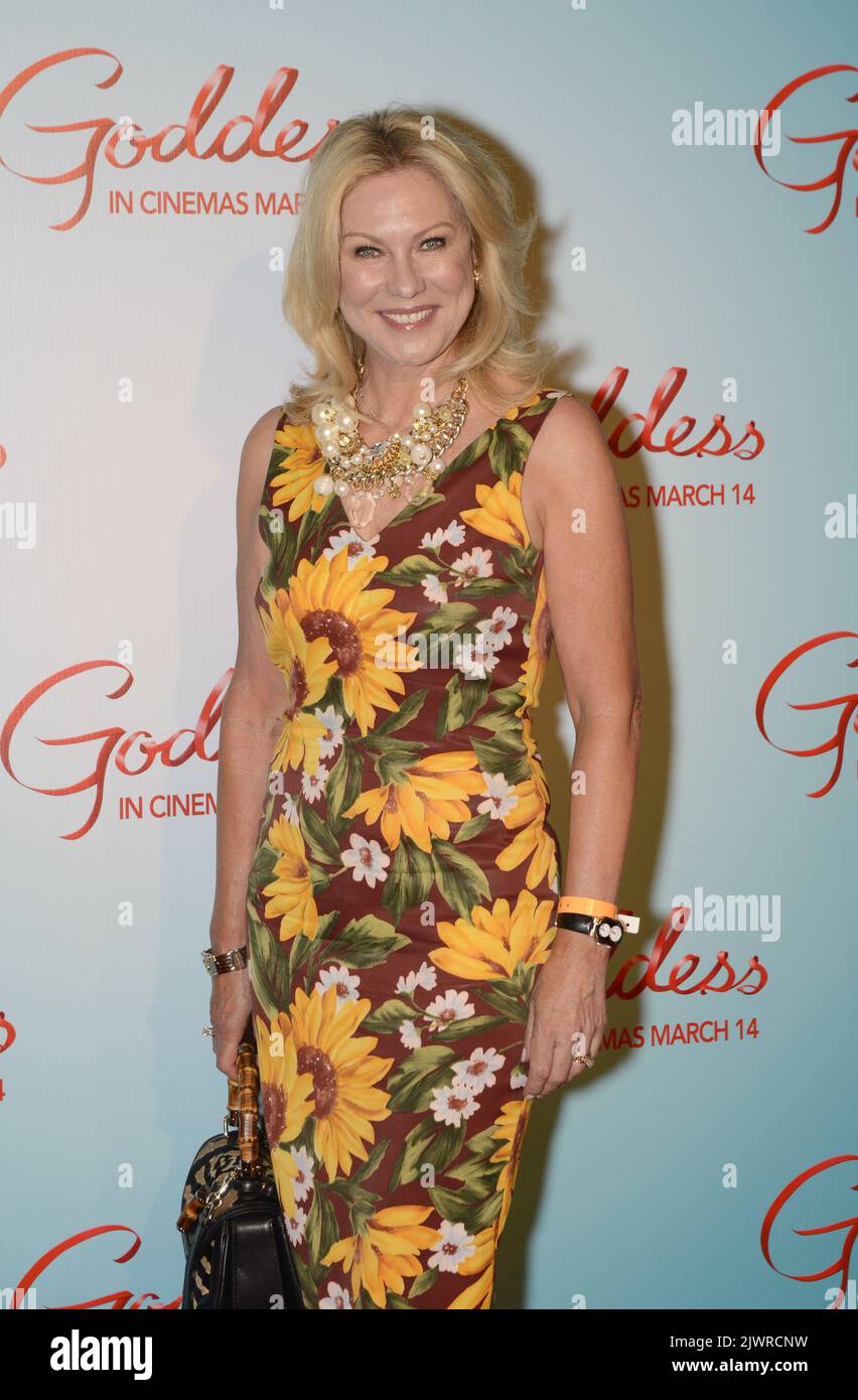 Kerri-Anne Wright Kennerley at the premiere of Goddess in Sydney ...