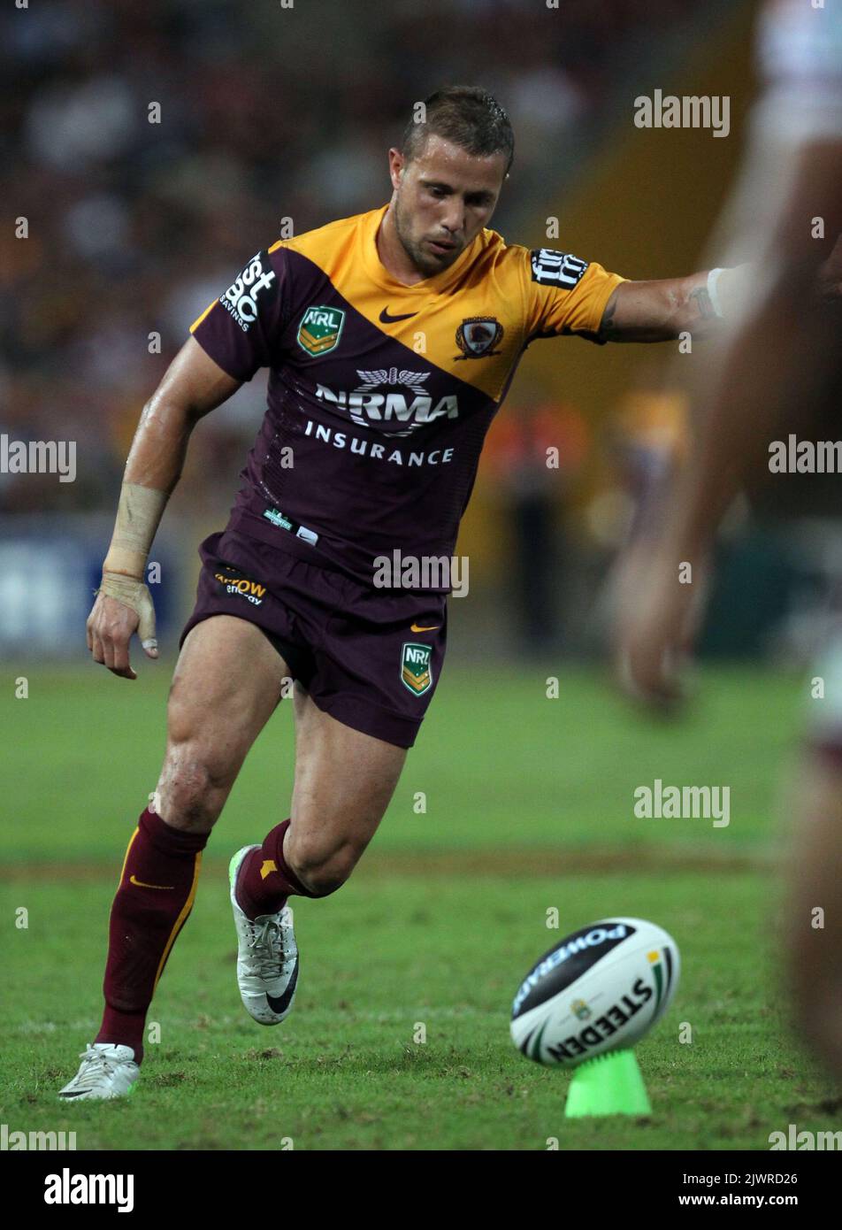 Scott Prince in action during the NRL Rugby League, Round 1 match ...