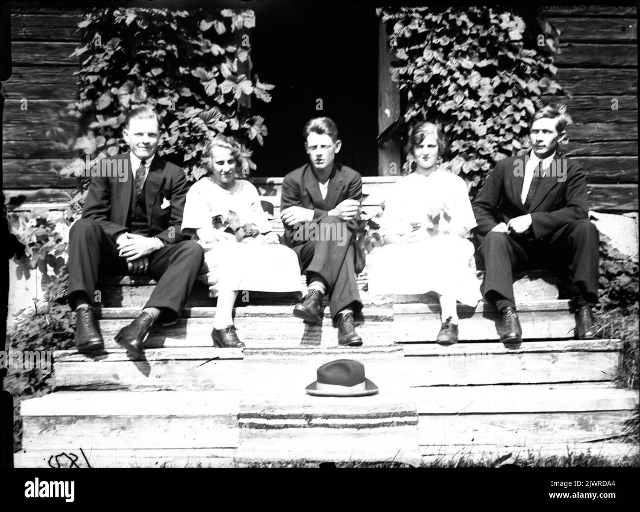 Unknown people. Okända personer Stock Photo - Alamy