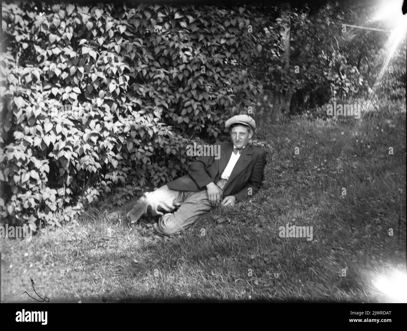 Unknown man. Okänd man Stock Photo - Alamy