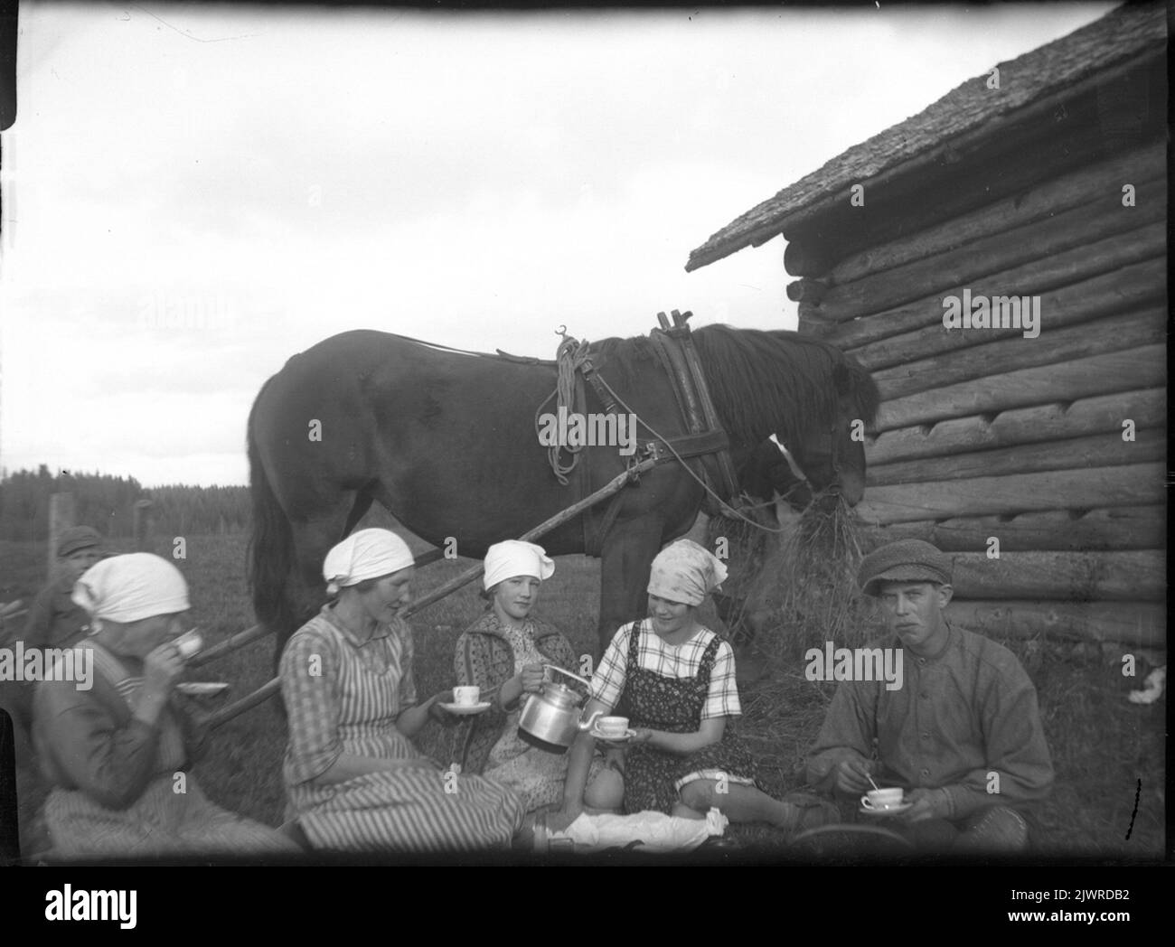 Break daytime Black and White Stock Photos & Images - Alamy