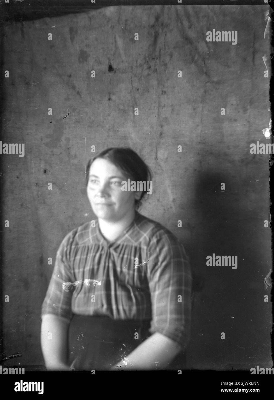 Unknown woman swedish Black and White Stock Photos & Images - Alamy