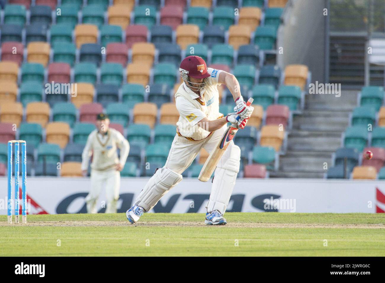 Michael Neser during the Sheffield Shield final between Queensland and ...