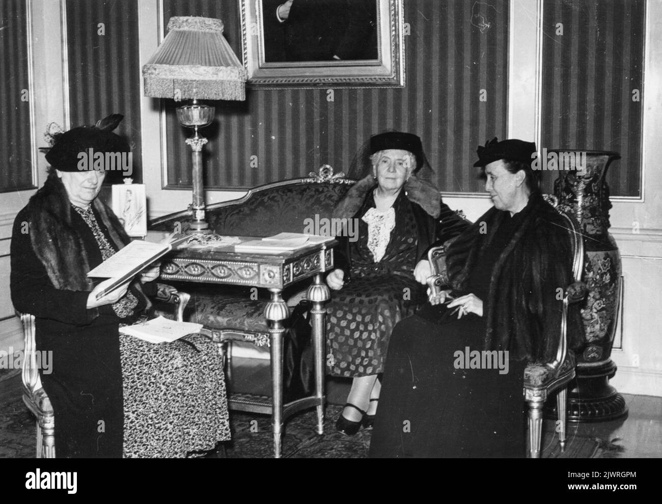 Freemason Sophie Louise von Plessen, Copenhagen in the middle and and ...