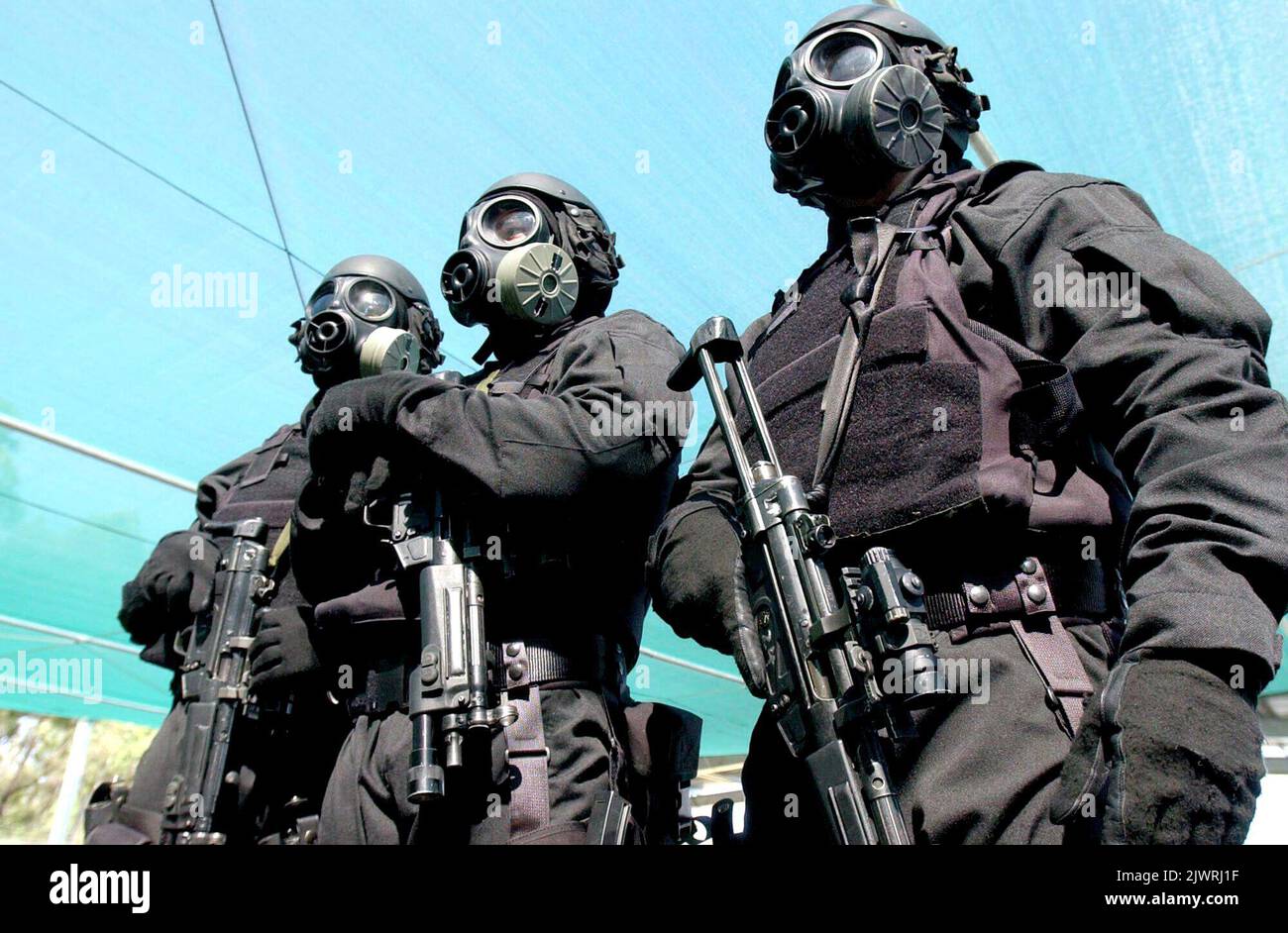 PA PHOTOS/AAP - UK USE ONLY: Sydney.Members of the new Tactical Assault ...