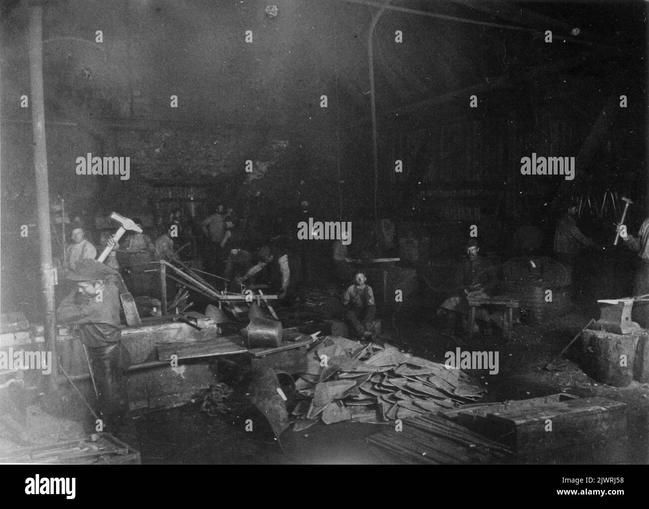 The plow smith, the lighthouse house or the old smithy. Photo for 1890 ...