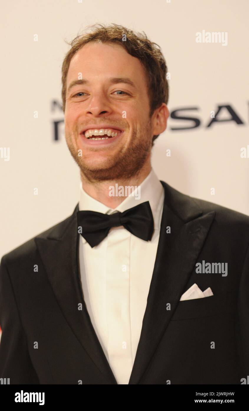 Hamish Blake arrives at the 2013 Logie Awards in Melbourne, Sunday ...