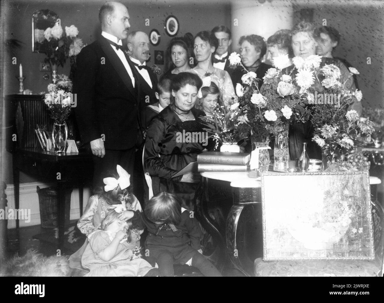 Miss Maria Johansson, Nygatan 37-39 in Gävle (current "Rosa house"), on ...