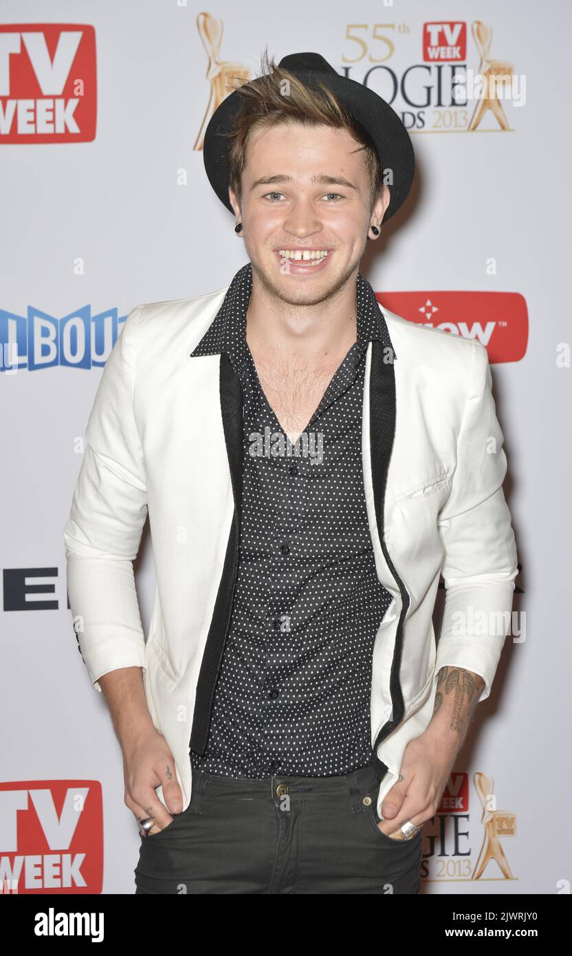 Reece Mastin at the 2013 Logie Awards in Melbourne, Sunday, April 7 ...