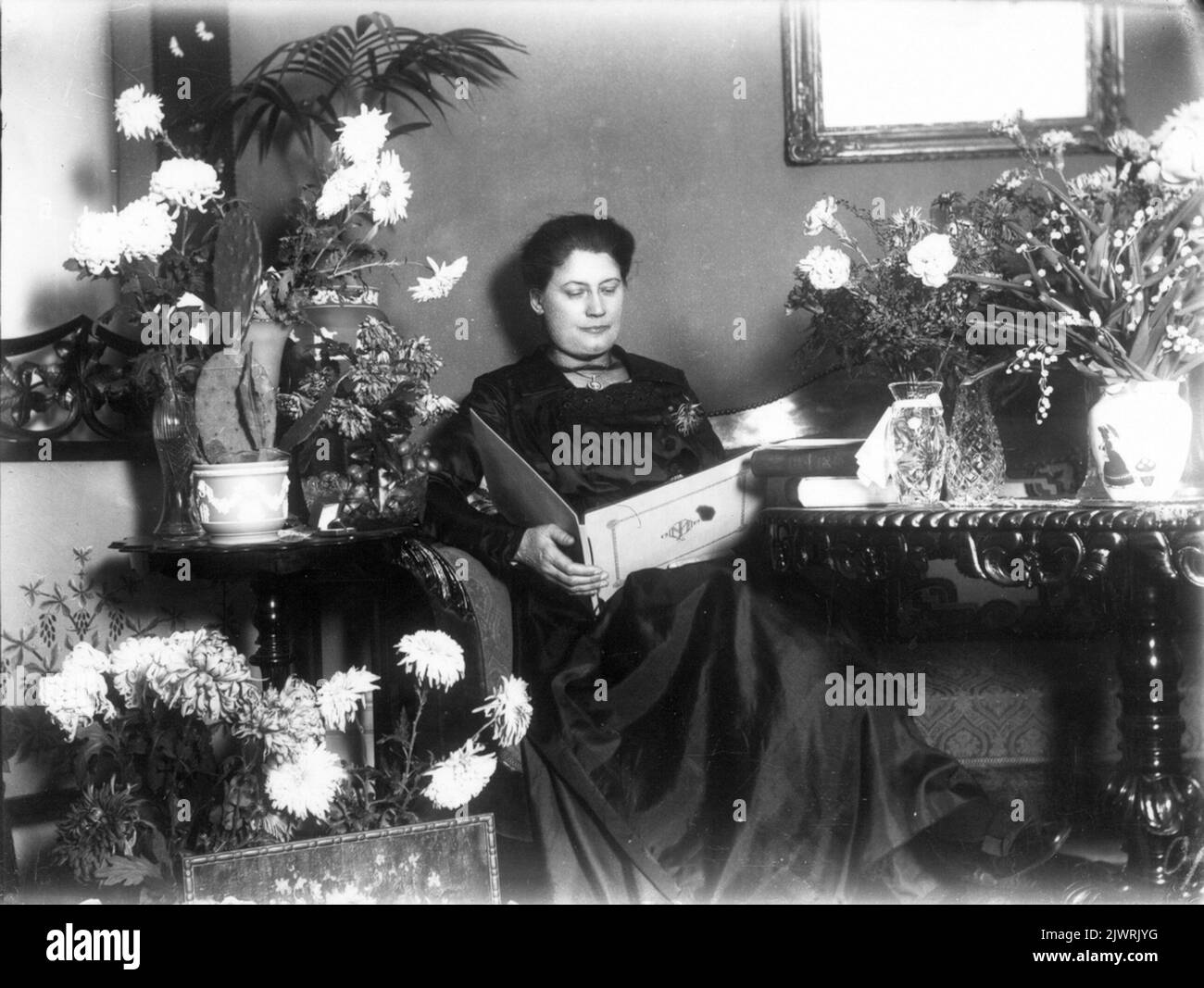 Miss Maria Johansson, Nygatan 37-39 in Gävle (current "Rosa house"), on ...