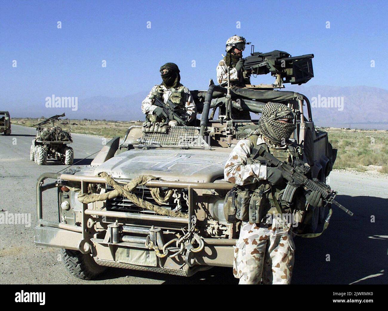 PA PHOTOS/AAP - UK USE ONLY : Australian Special Air Service Regiment ...