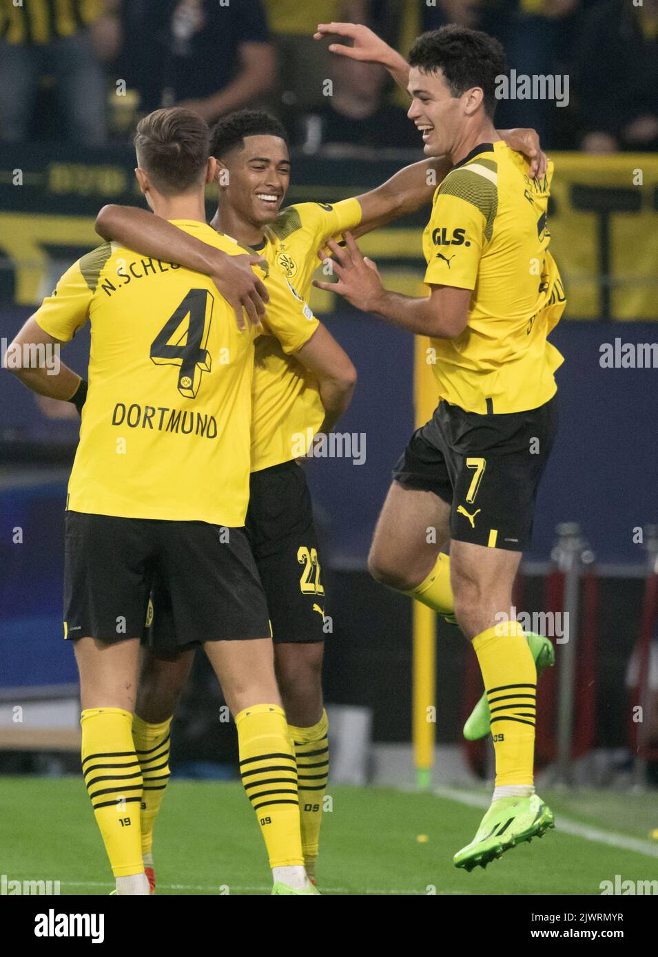 Dortmund, Germany. 06th Sep, 2022. Soccer: Champions League, Borussia ...