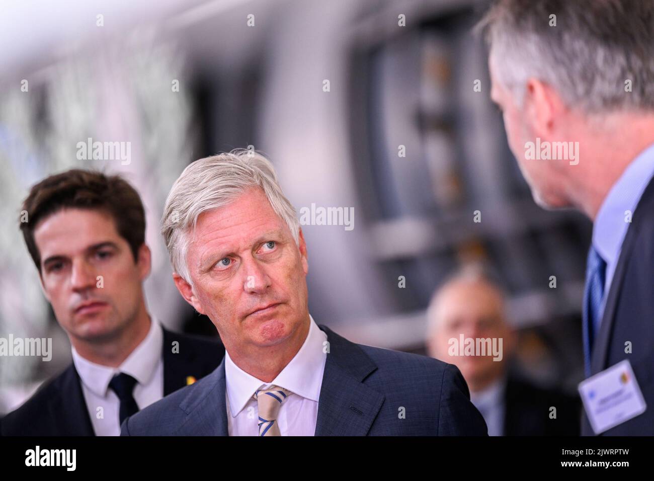 King Philippe - Filip of Belgium pictured during a royal visit to the ...