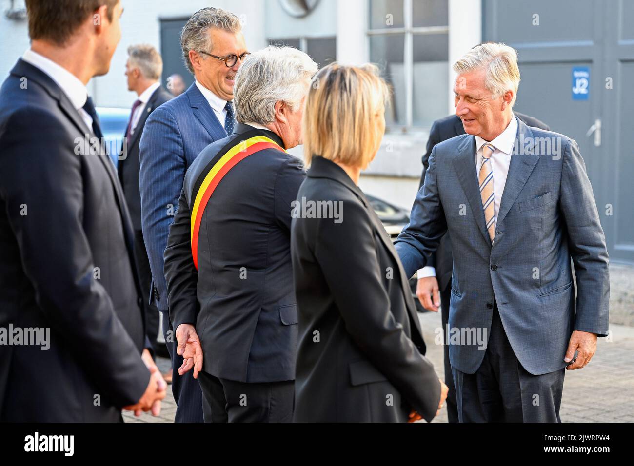 King Philippe - Filip of Belgium pictured during a royal visit to the ...