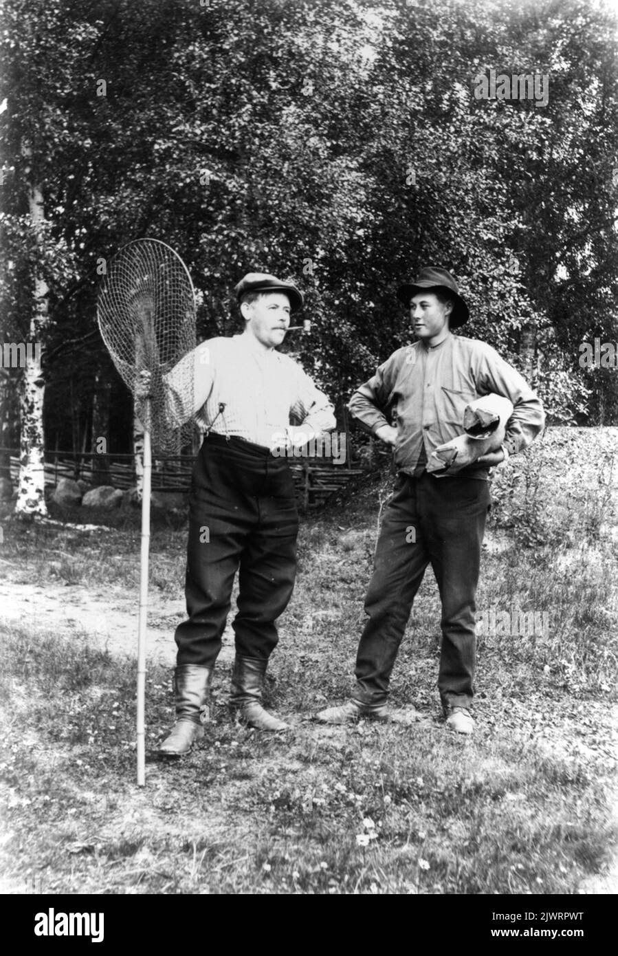 Carl Drougge, born 1885, and brother -in -law Herman Eriksson, born ...