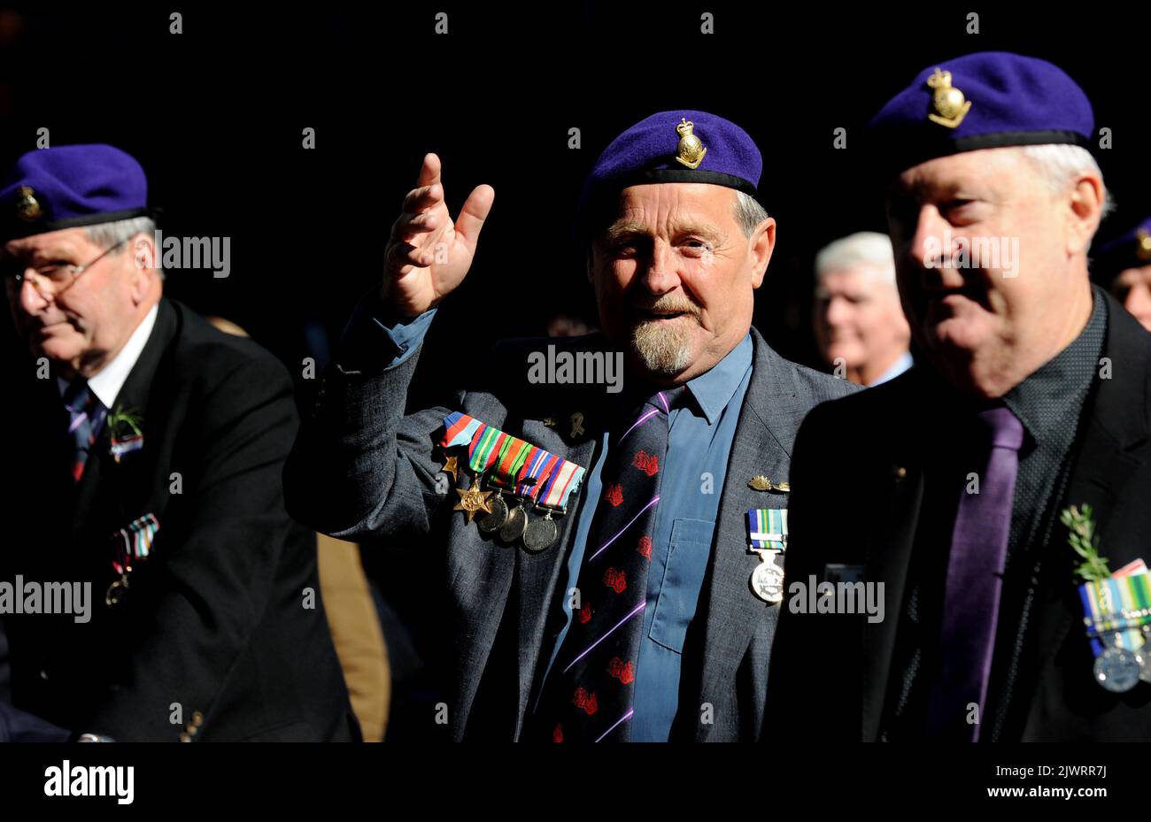 The annual ANZAC Day parade in Sydney, Thursday, April 25, 2013 ...