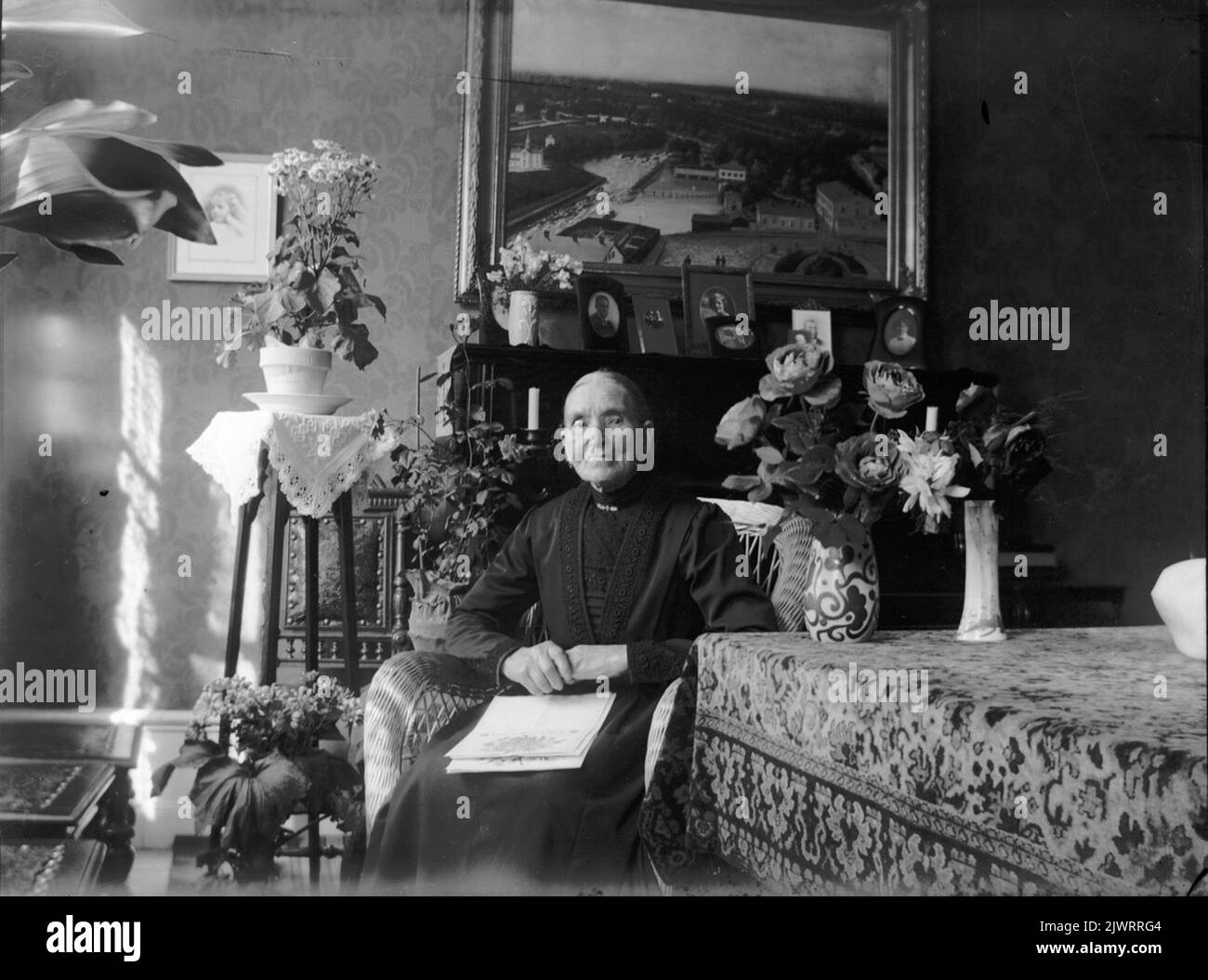 Anna Larsdotter Olsson throughout the year had a faithful named Lena ...