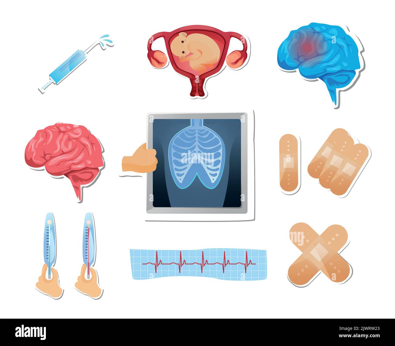 Recovery theme Stock Vector Images - Alamy