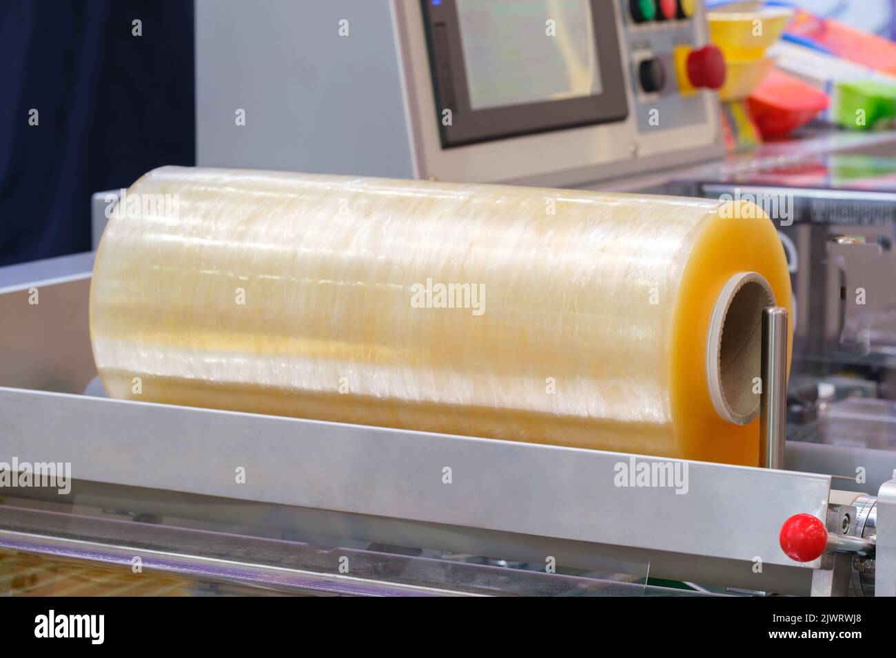 Automatic polyethylene plastic bag production machine with lighting ...