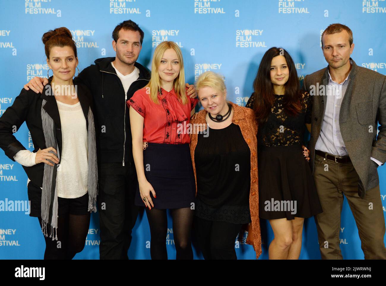 The cast of Nerve at the Sydney Film Festival launch in Sydney on ...