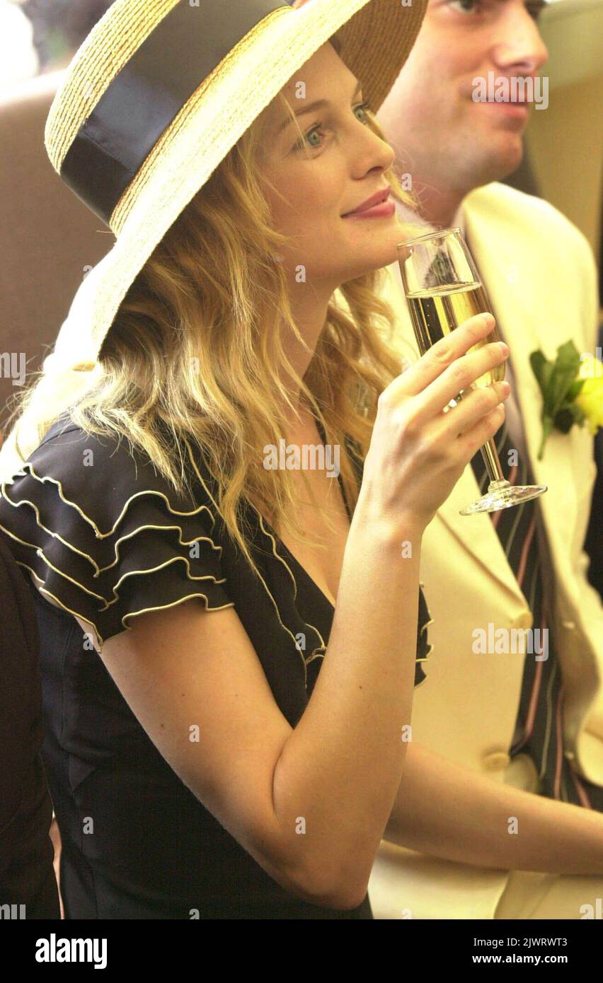 PA PHOTO/AAP - UK USE ONLY : American actress Heather Graham enjoys the ...