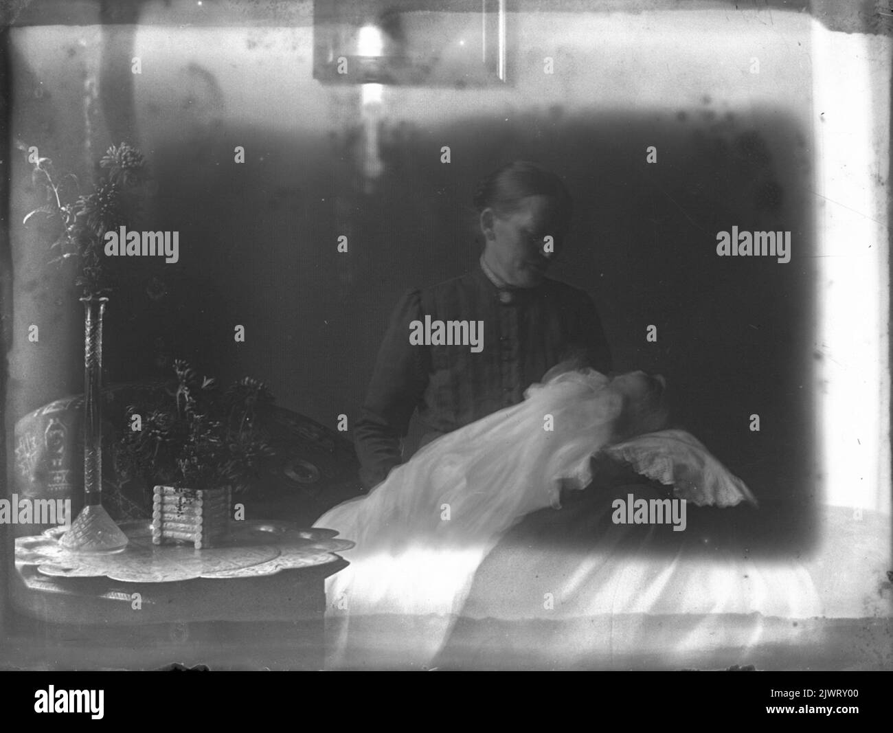 Elna Brundin's mother Anna Larsdotter Olsson from Hemlinggrind with ...