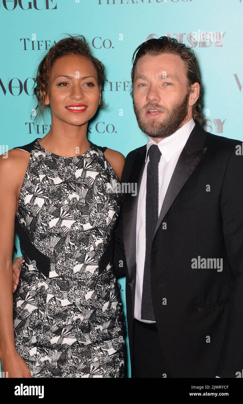 Alexis Blake and Joel Edgerton at a party for The Great Gatsby in ...