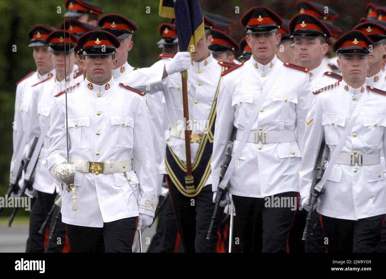 PA PHOTOS / AAP - UK USE ONLY : Sword of honour winner Senior Under ...