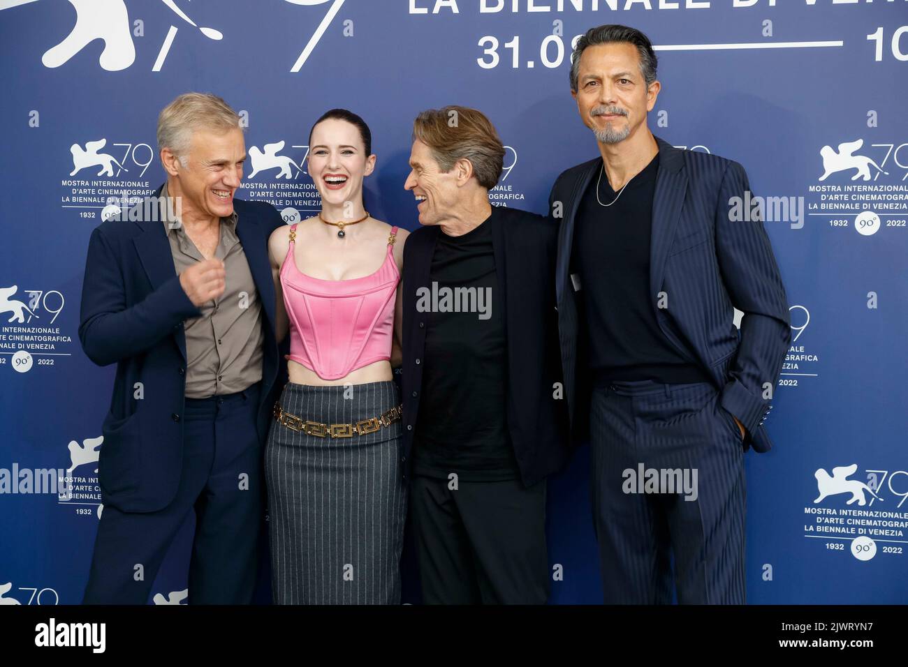 Christoph waltz and rachel brosnahan hi-res stock photography and ...