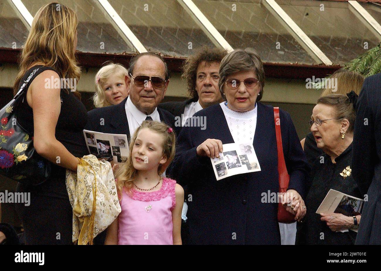 PA PHOTOS / AAP - UK USE ONLY :including son Rhett and wife Susie ...