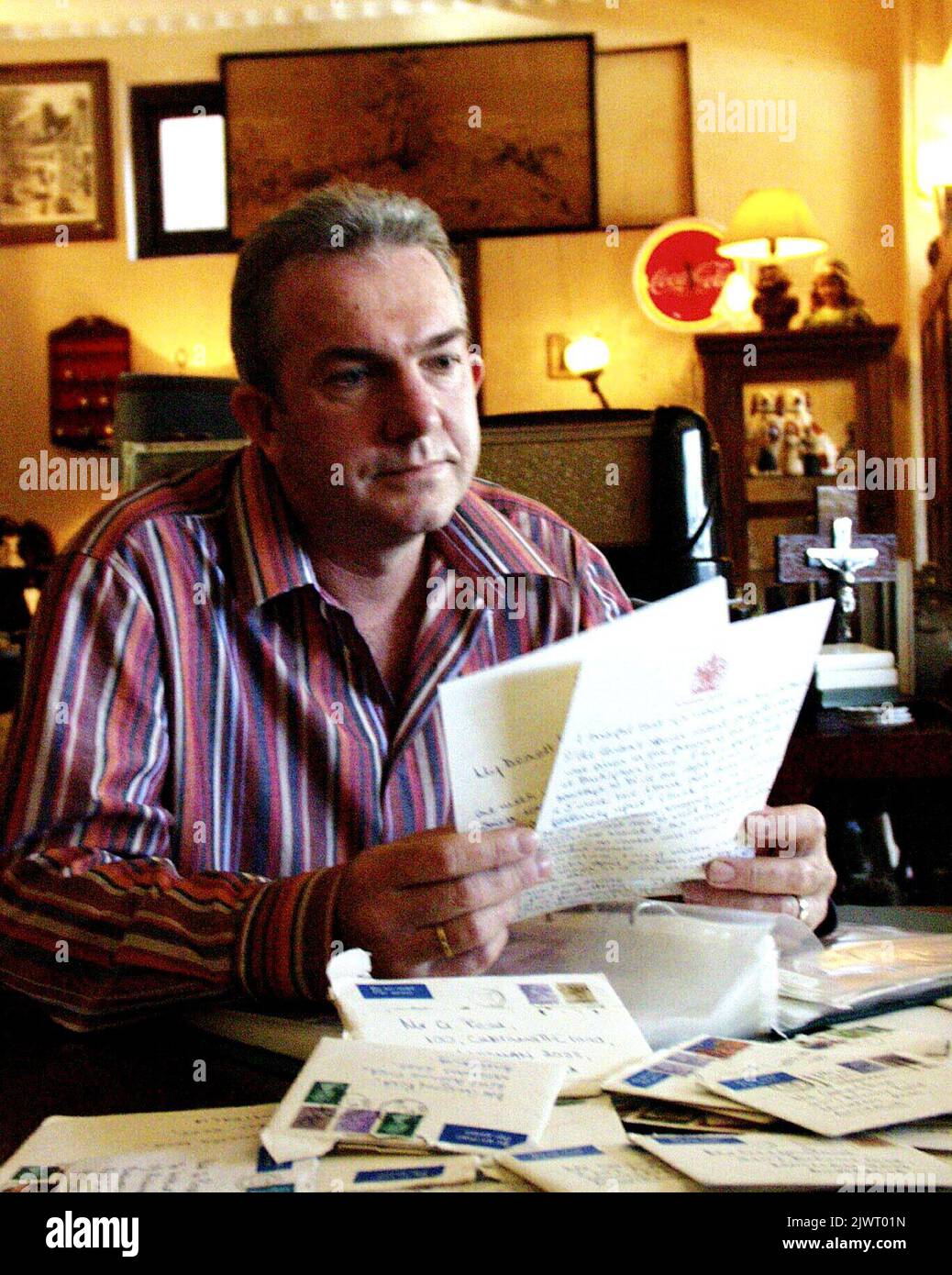 PA PHOTOS / AAP - UK USE ONLY : Gregory Pead, the man who claims to be ...