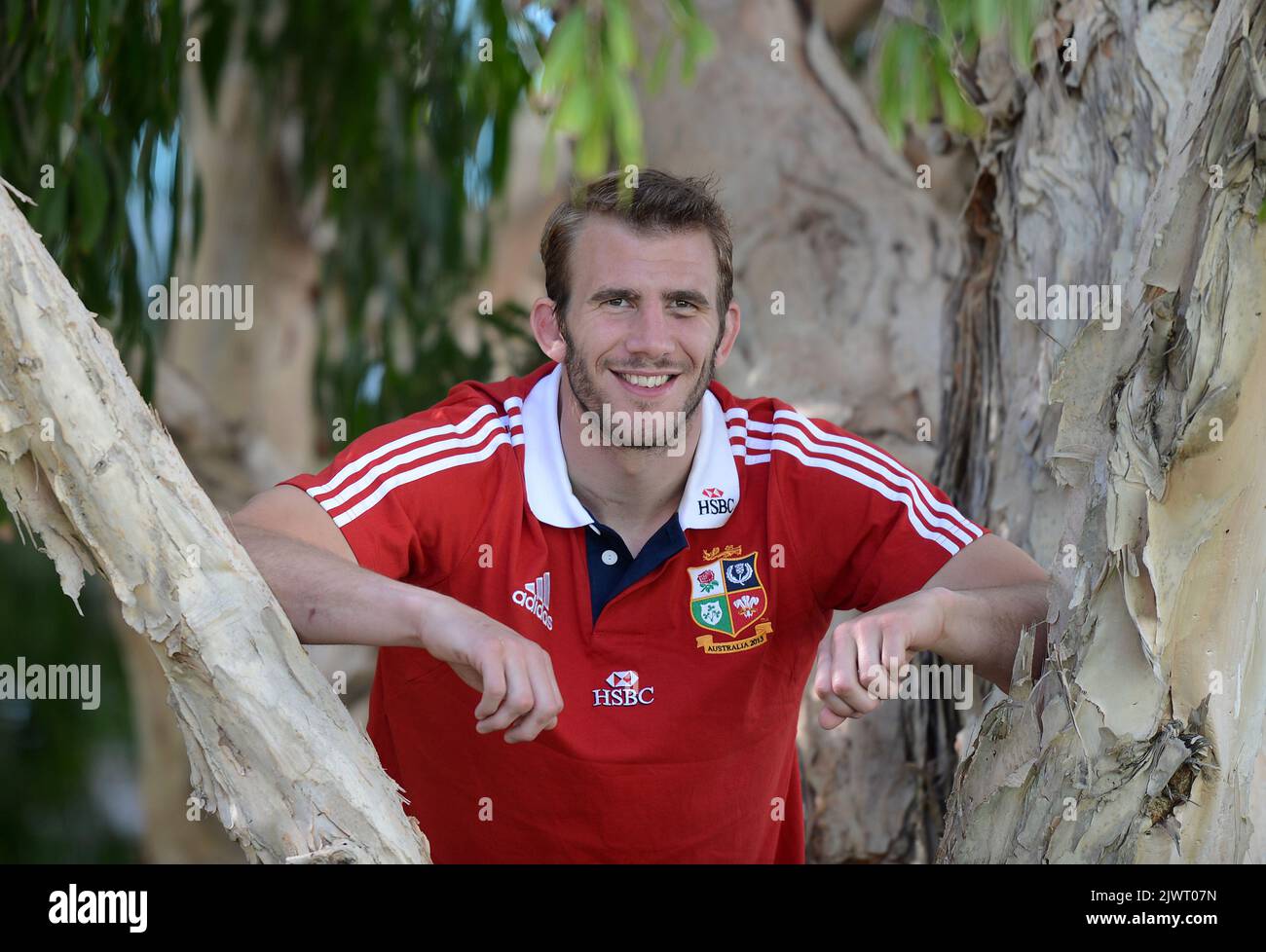 British and Irish Lions' Tom Croft poses for a picture NO ARCHIVING ...