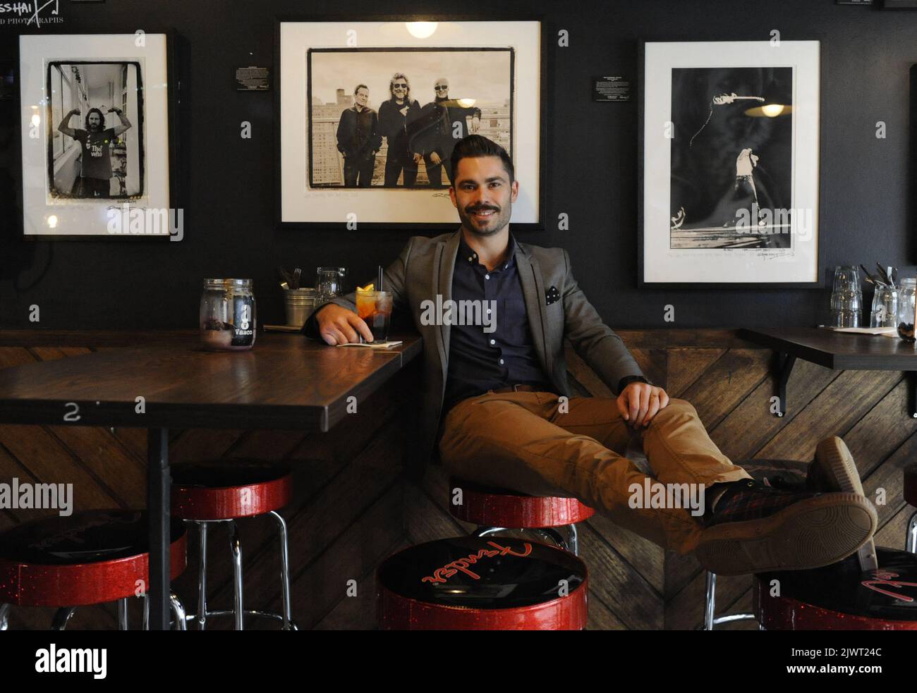 Bartender Luke Ashton at the Vasco bar in Sydney's Surry Hills ...