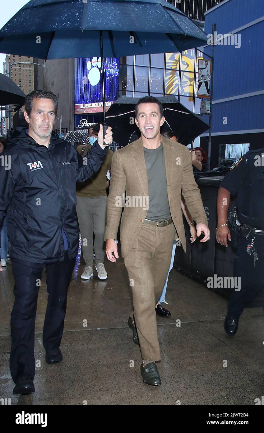 New York, NY, USA. 6th Sep, 2022. Rob McElhenny seen at Good Morning ...
