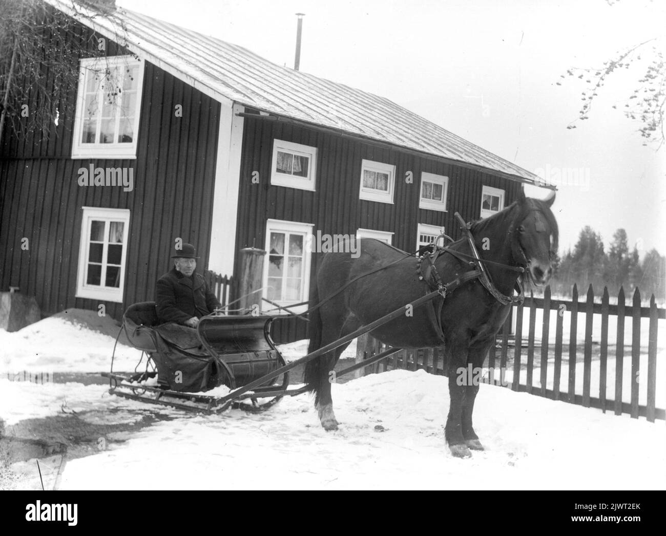 School teacher Hamreus. Teacher in forest 1867-1920. Skollärare Hamreus ...