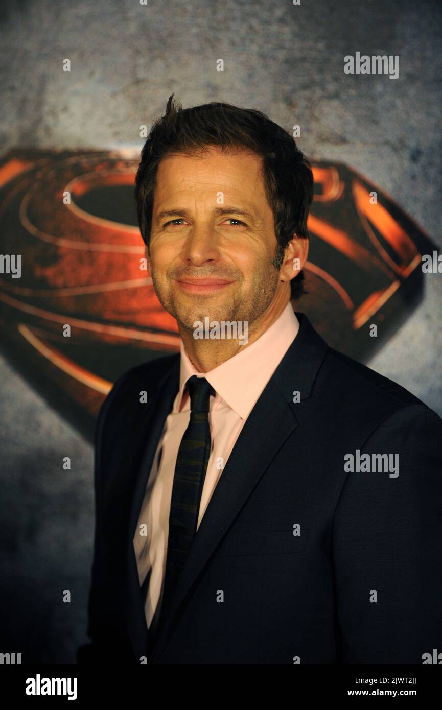 Zac Synder attends the Man of Steel premiere in Sydney, Australia on ...