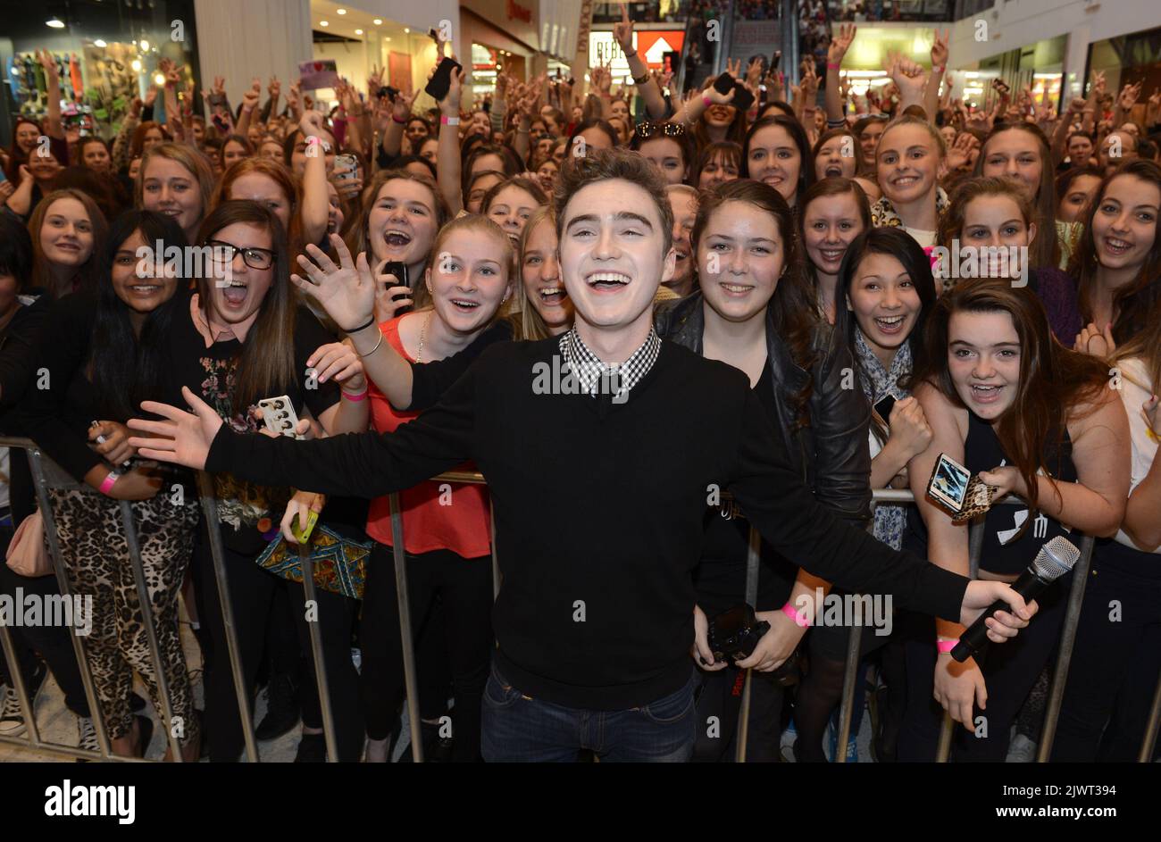 Winner of The Voice television show, singer Harrison Craig poses for ...