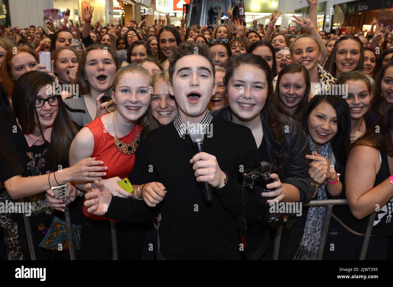 Winner of The Voice television show, singer Harrison Craig poses for ...