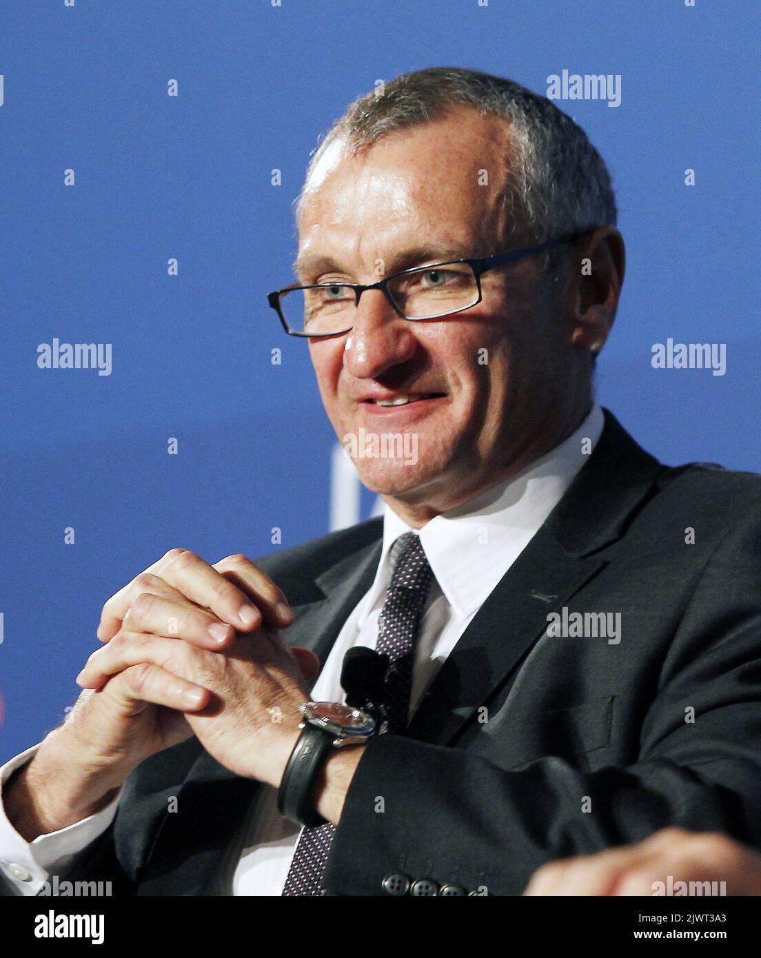 Jimmy Wilson, President Iron Ore, BHP Billiton at the The Australian ...