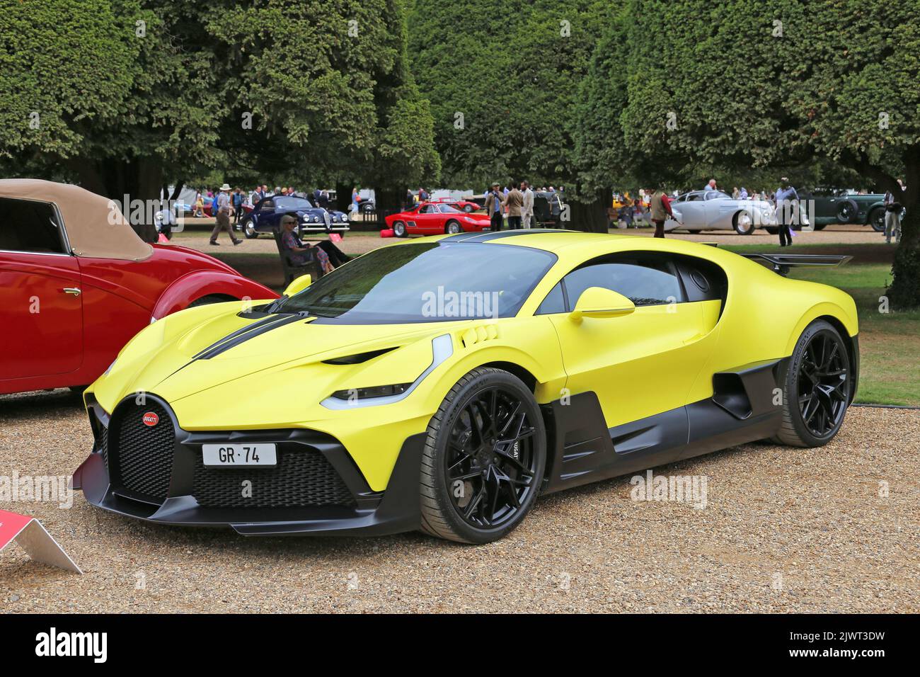 Bugatti Divo (2021). Concours of Elegance 2022, Hampton Court Palace, London, UK, Europe Stock ...