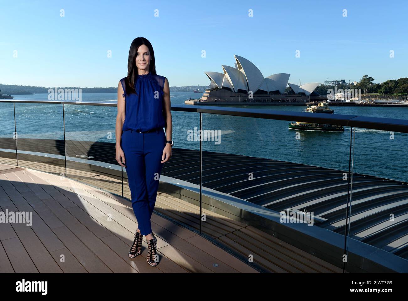 American actor Sandra Bullock in Sydney, Tuesday, July 2, 2013. Bullock ...