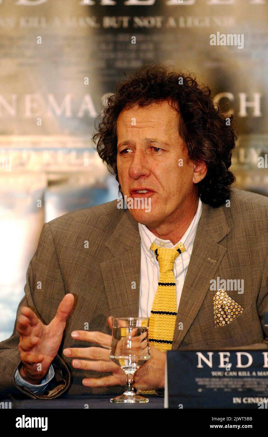 PA PHOTOS / AAP - UK USE ONLY : Australian actor Geoffrey Rush attends ...