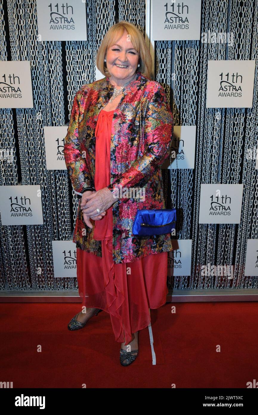 Actor Val Lehman on the red carpet for the 11th ASTRA Awards in Sydney ...