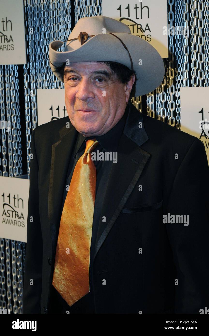 Television personality Ian "Molly" Meldrum on the red carpet for the ...