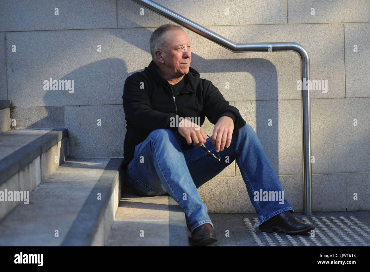 Actor Steve Bisley poses for a portrait in Sydney, Thursday, July 25 ...